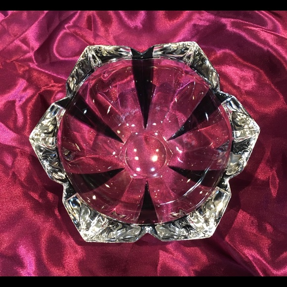 DRESDEN | Accents | Dresden Crystal Bowl Made In Germany Amthstclear ...